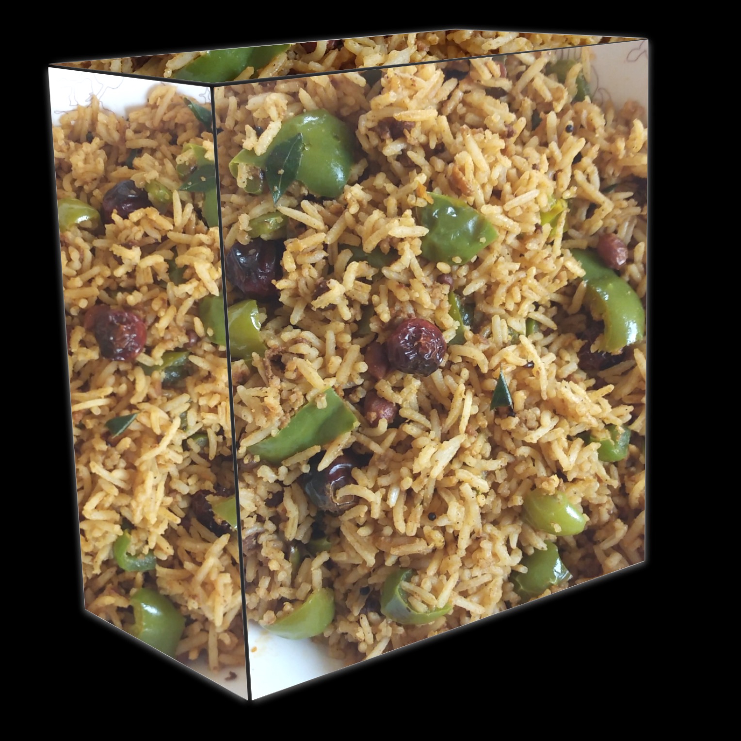 Capsicum Rice – Chitra's Recipes