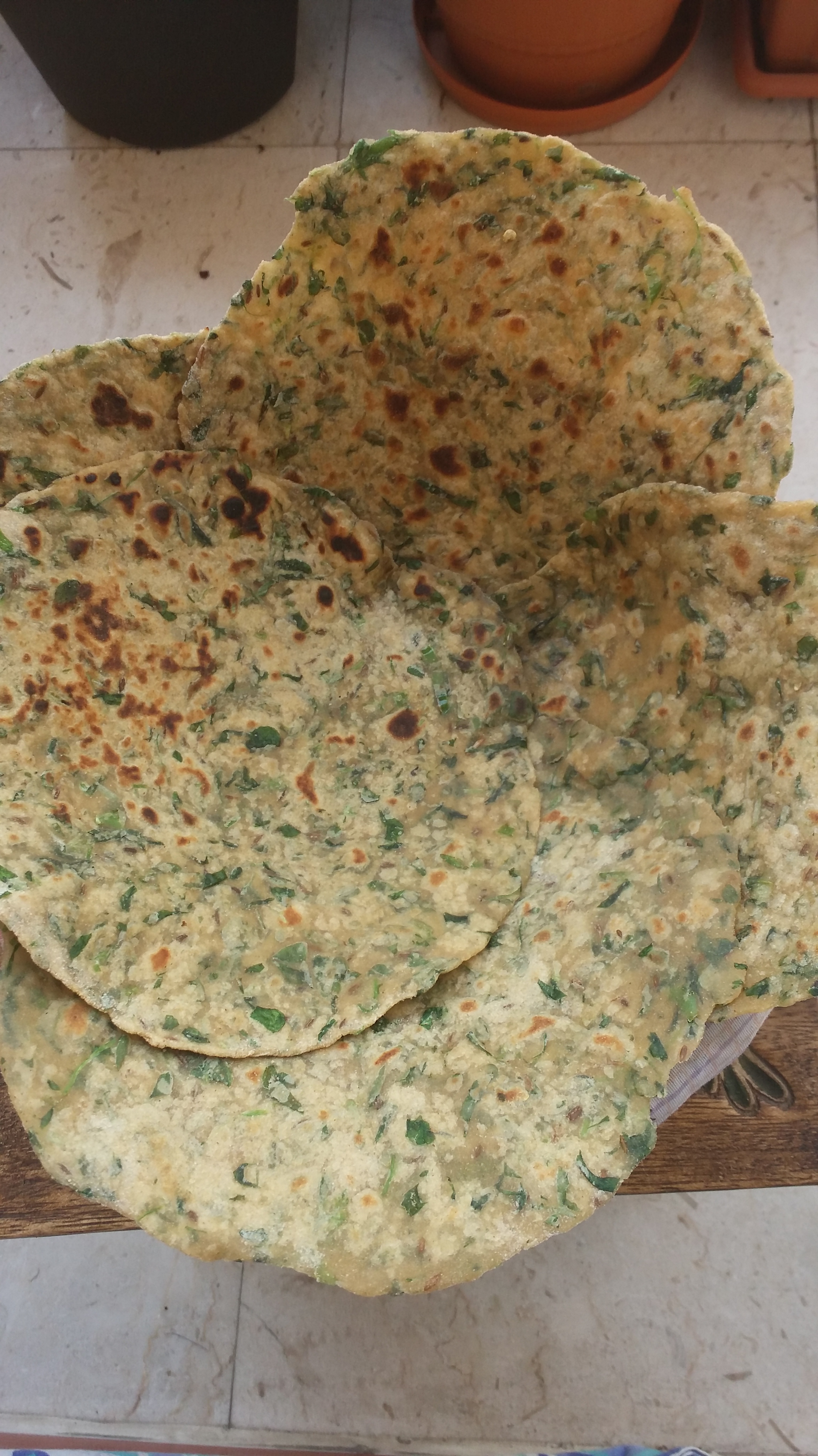 Methi Roti – Chitra's Recipes