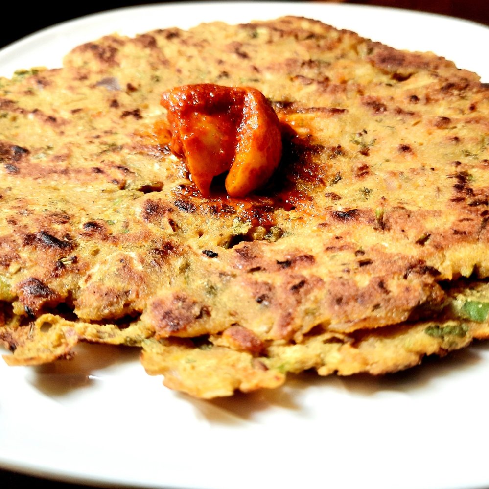 Bajra/ Pearl millet paratha – Chitra's Recipes