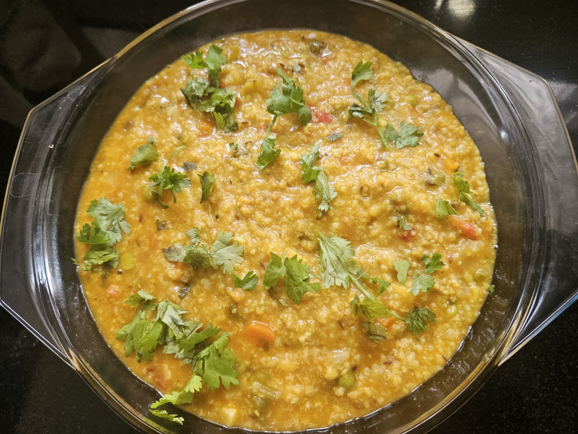 Barnyard millet (Kuthiravali)kichadi. – Chitra's Recipes